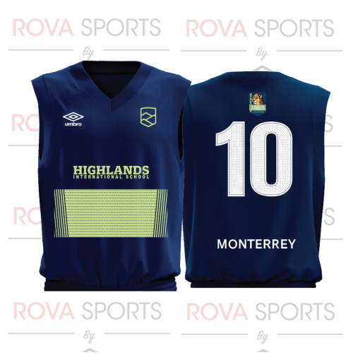 Highlands International School Monterrey - JERSEY BASKETBALL AZUL
